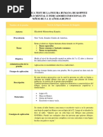 Ficha Técnica del Test de Frostig | PDF | Percepción | Espacio