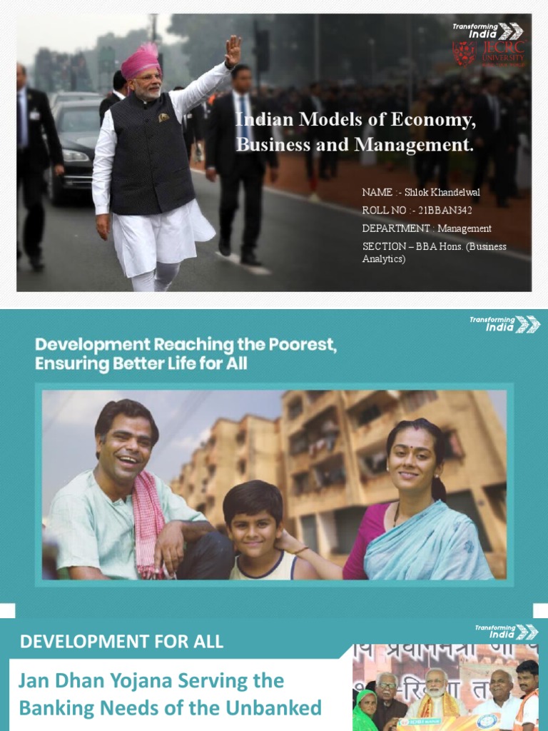 Indian Models of Economy, Business and Management-PPT by Shlok ...