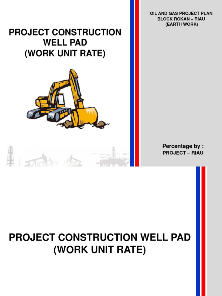 Well Pad Construction Plan - Riau | PDF | Soil | Landscape