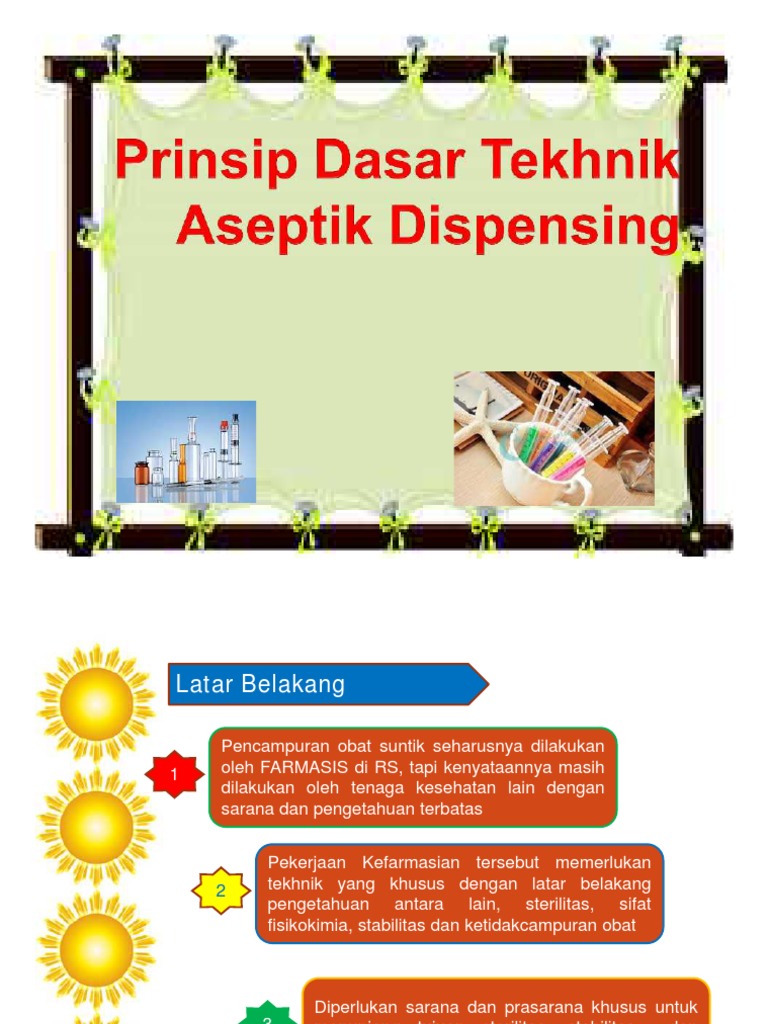 Prinsip Dasar Teknik Aseptik | PDF