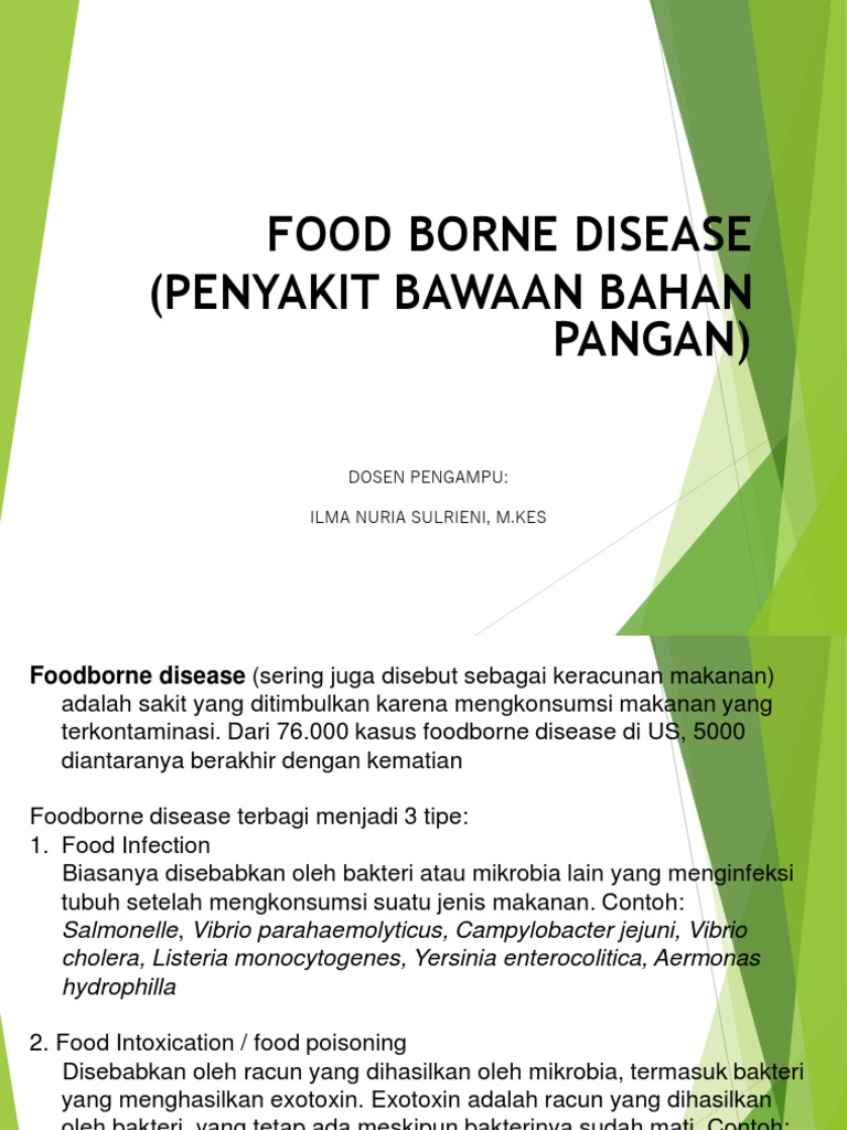 Food Borne Disease | PDF