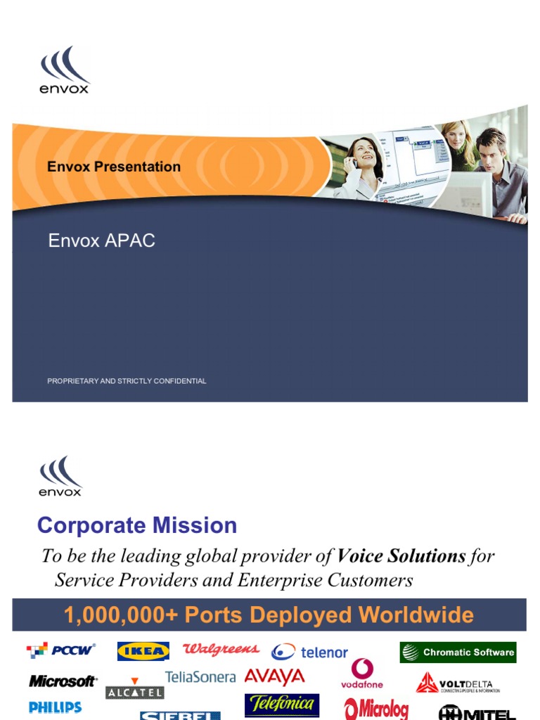 Envox Intro | PDF | Interactive Voice Response | Web Server