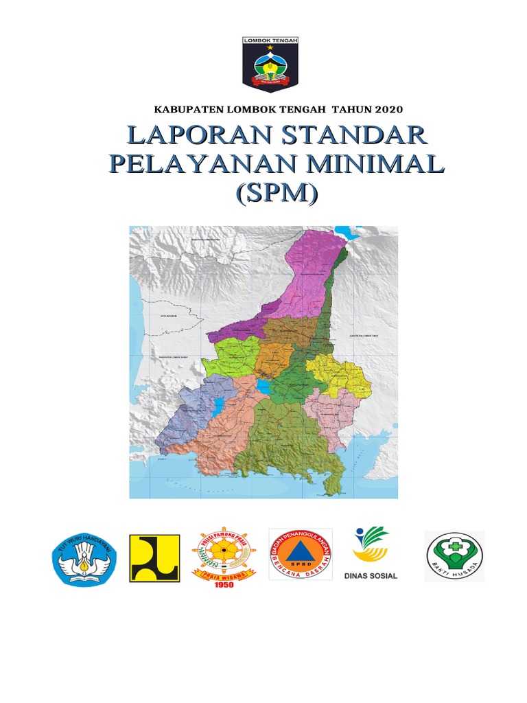 Laporan SPM Kab Lombok Tengah Tahun 2020 | PDF
