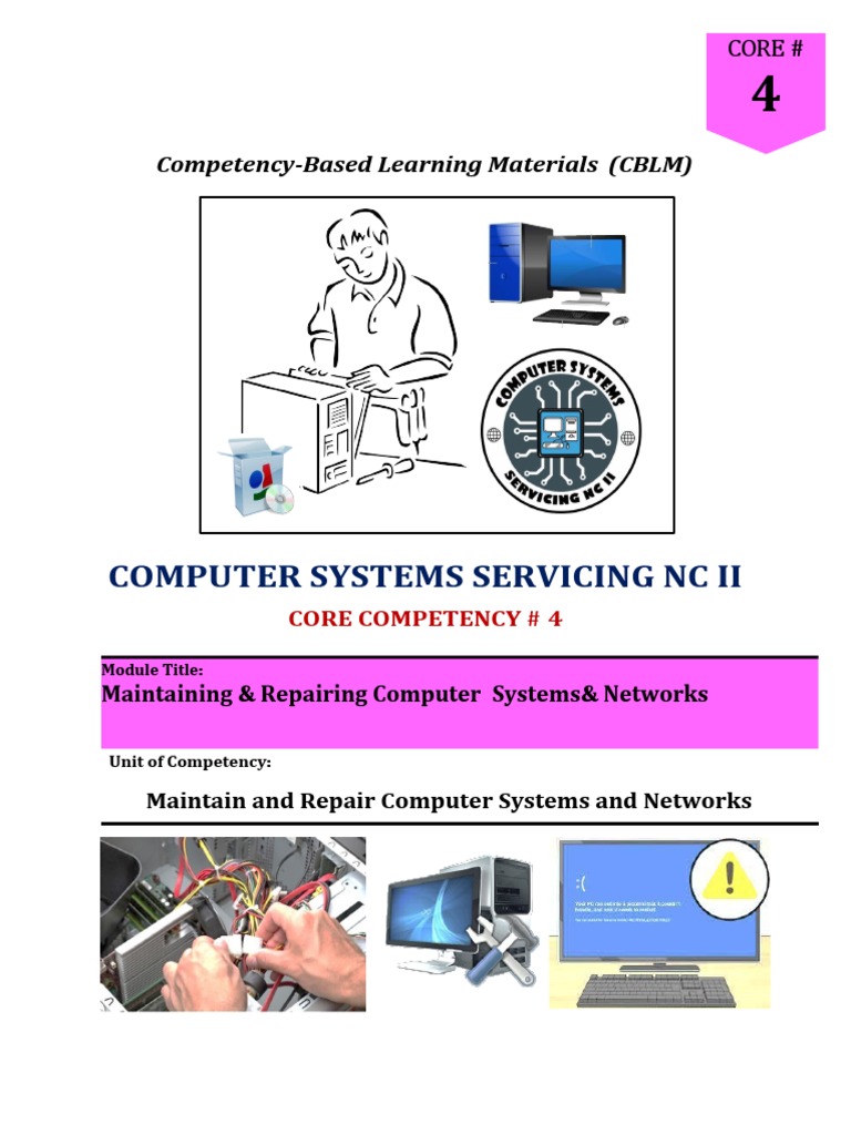 Computer Systems Servicing NC Ii: Competency-Based Learning Materials (CBLM) | PDF | Computer ...