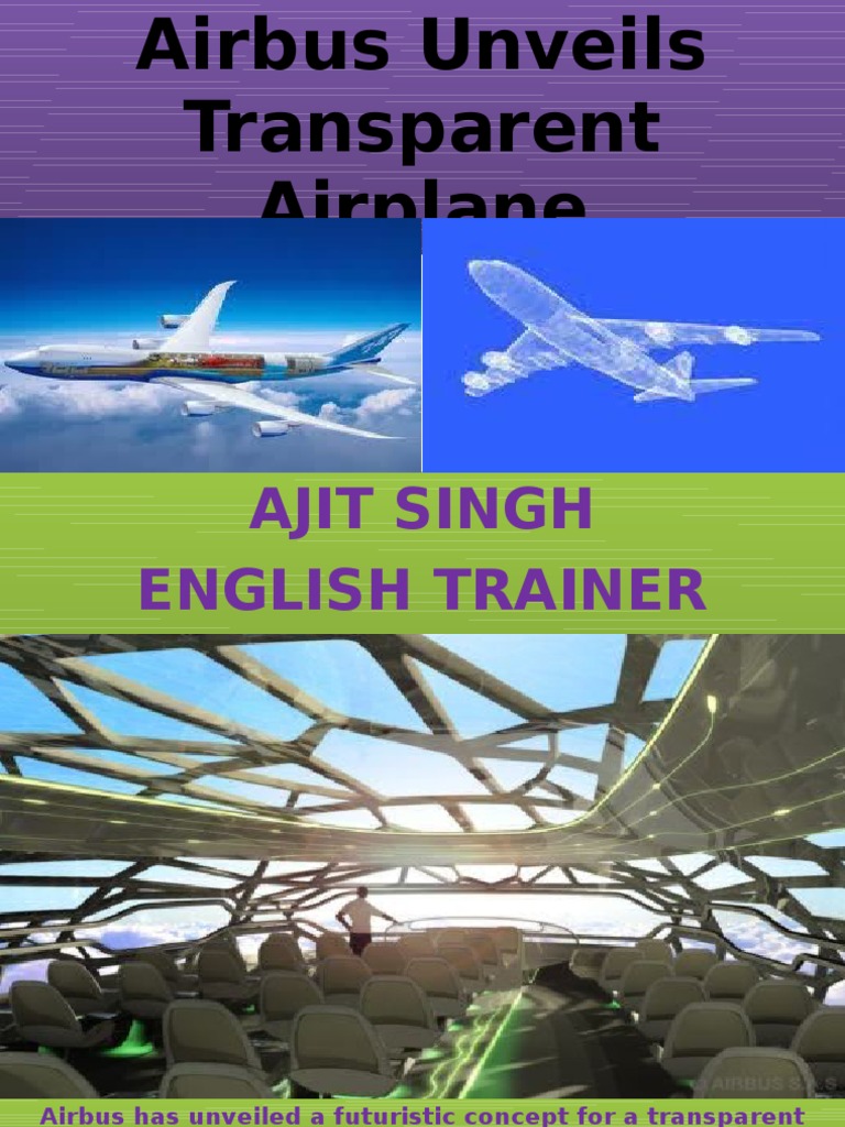 Airbus' Transparent Airplane Concept 2050 | PDF