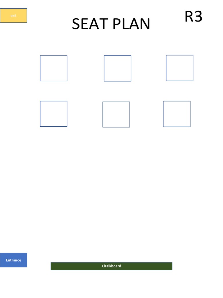 Seat Plan | PDF