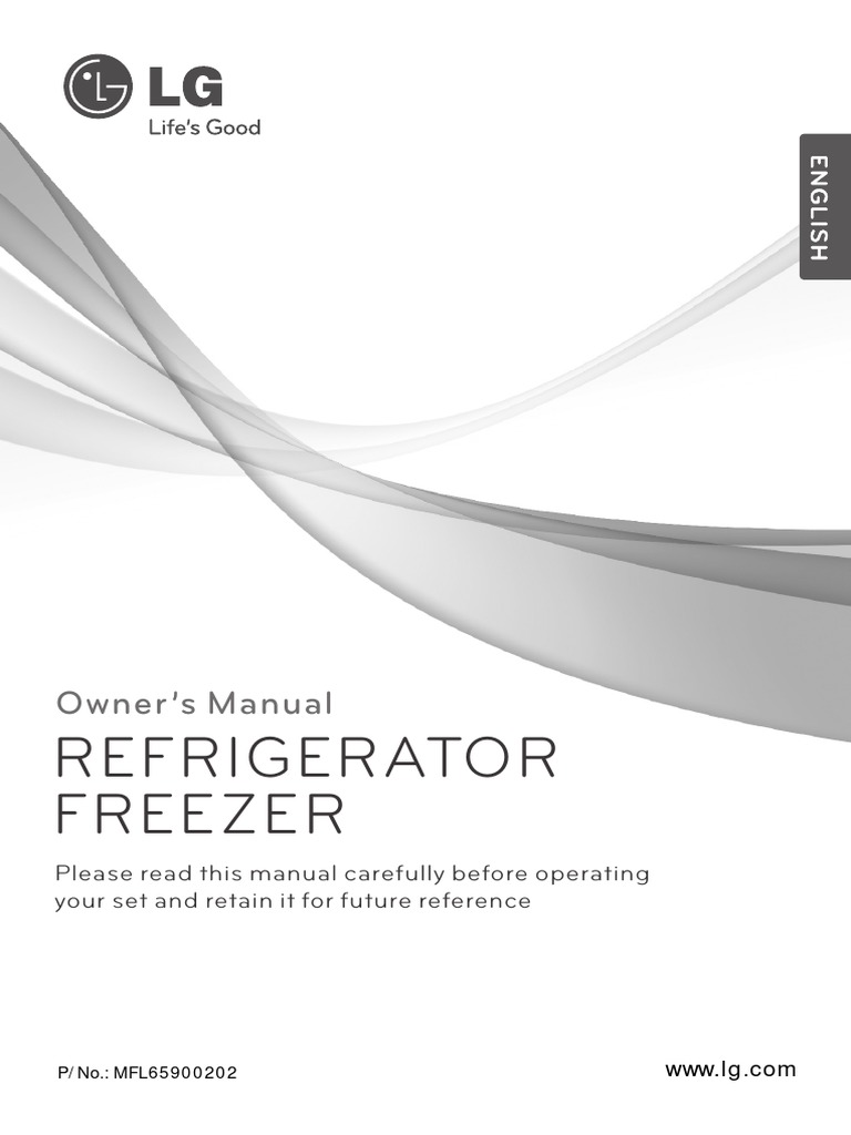Refrigerator Freezer: Owner 'S Manual | PDF | Refrigerator | Ac Power ...