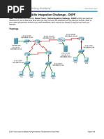 2.5.1.2 Packet Tracer - Skills Integration Challenge | PDF | I Pv6 | Router (Computing)