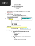 SEMI - DETAILED LESSON PLAN Grade 5 English | PDF | Lesson Plan | Cognition