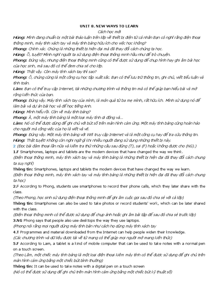 Unit 8 | PDF