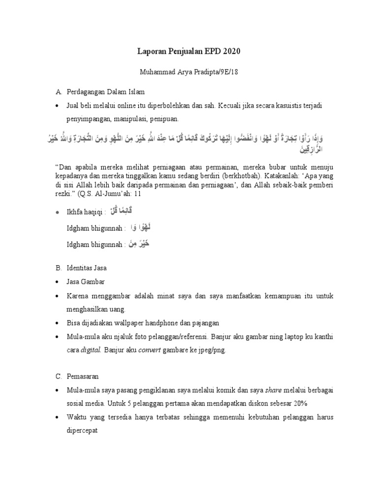 9E - 18 - Muhammad Arya Pradipta | PDF