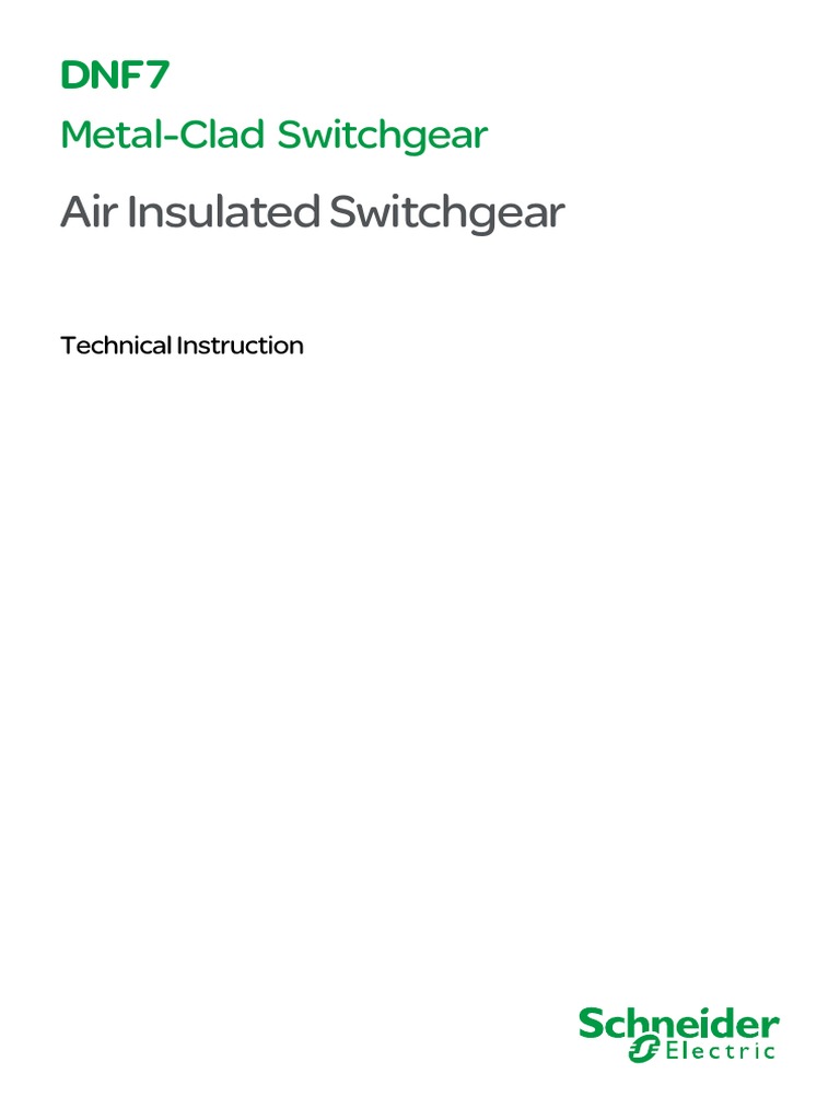 DNF7 Selection Manual in SCHNEIDER | PDF | Equipment | Electrical Equipment