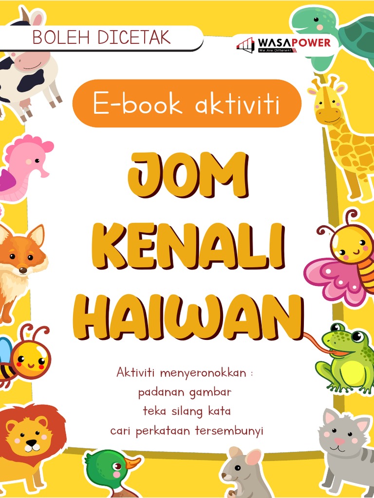 Ebook Jom Kenali Haiwan | PDF