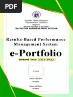 RPMS With ANNOTATIONS KRA 1 5 | PDF | Teachers | Learning