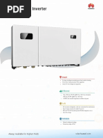 Datasheet - Inversor HUAWEI SUN2000-100KTL-H1 EN | PDF | Alternating Current | Power Inverter