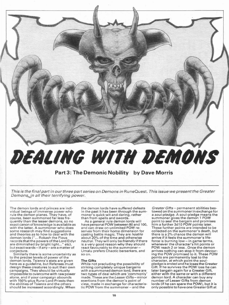 Dealing With Demons III | Download Free PDF | Demons