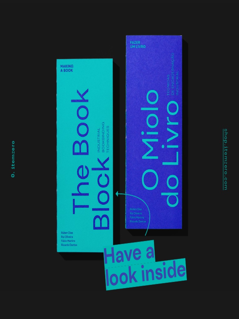 The Book Block O Miolo Do Livro Sample | PDF | Paper | Bookbinding