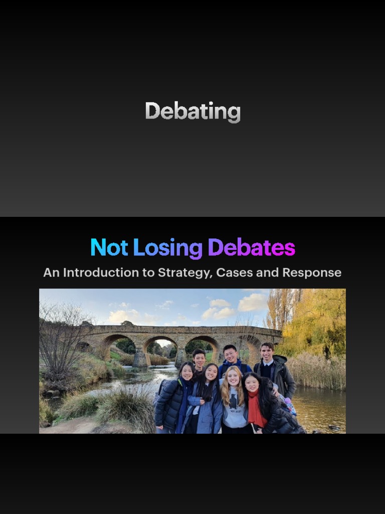 Developing Debating Skills: A Guide to Improving Strategy, Building ...