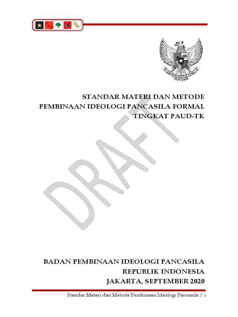 Materi PIP PAUD-TK - DRAFT | PDF