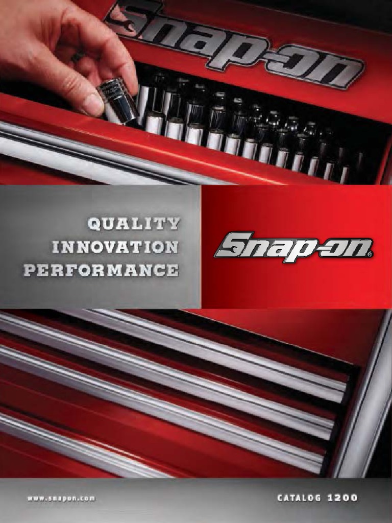 Snap On Cat1200 Eng 37 | PDF | Manufactured Goods | Tools
