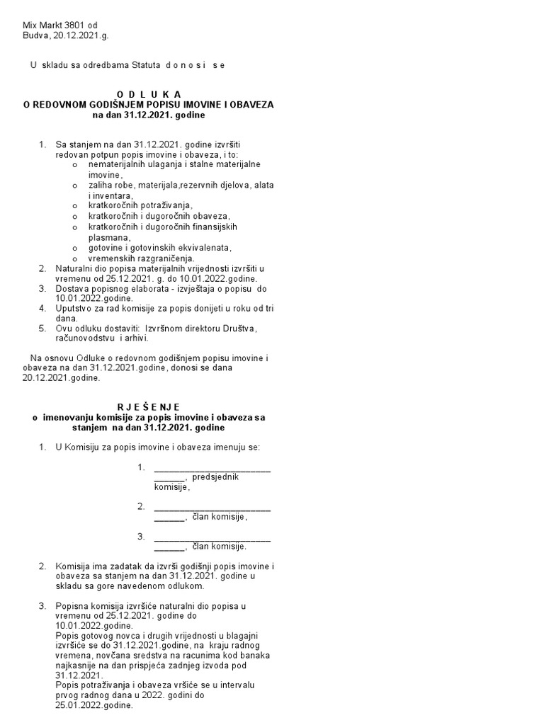 Popisni Elaborat | PDF