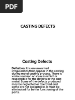 Casting Defects & Remedies | PDF | Casting (Metalworking) | Chemical ...