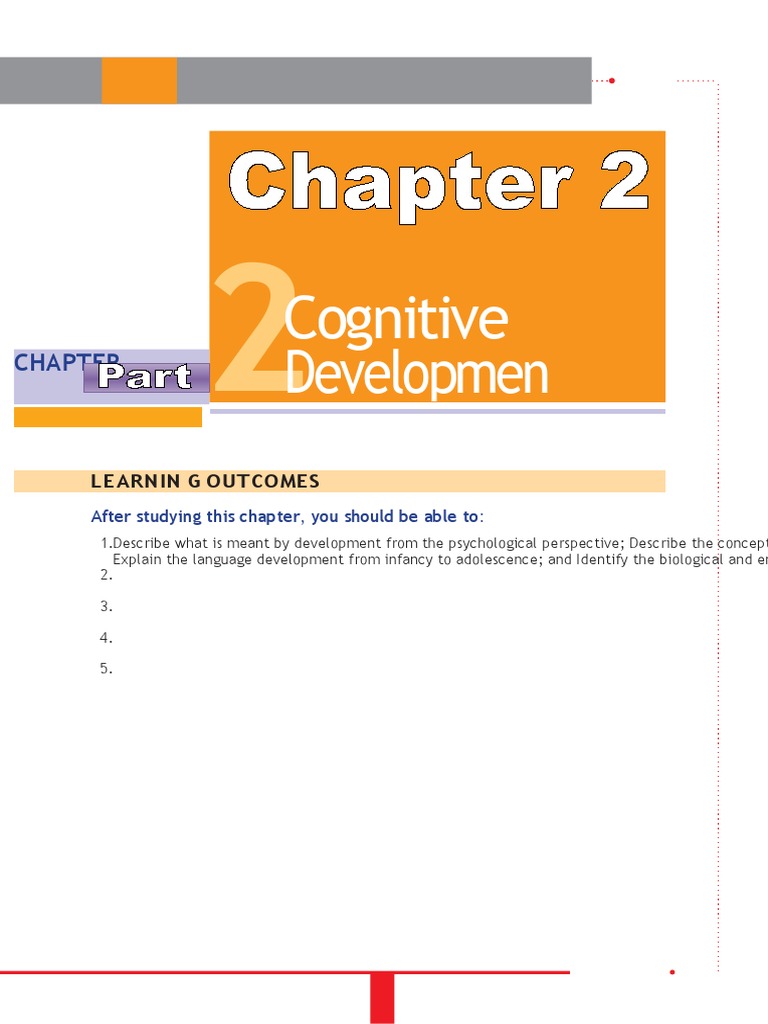 MODULE 2 PART 2 Cognitive Development | PDF | Cognitive Development ...