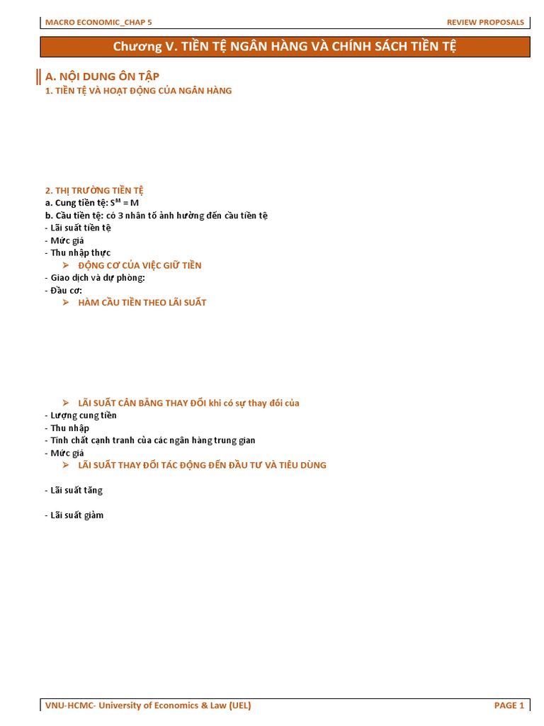 MACRO - CHAPTER 5 - UEL - Key | PDF