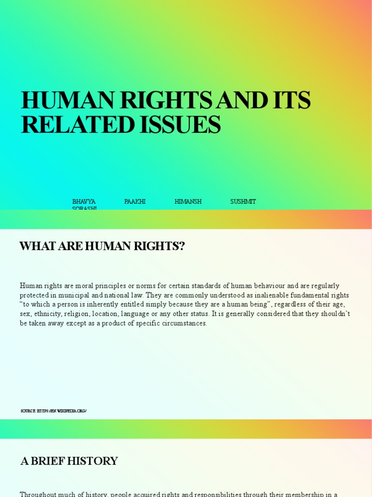 Case Study (Human Rights and Environment) | PDF | Air Pollution | Human ...