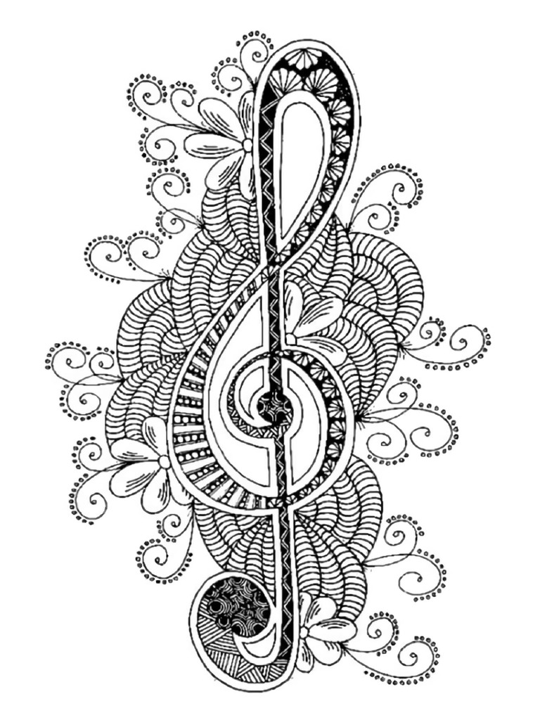 Mandala Clave de Sol | PDF