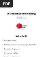 Debate Motions: Understanding & Strategy | PDF | Policy | Argument