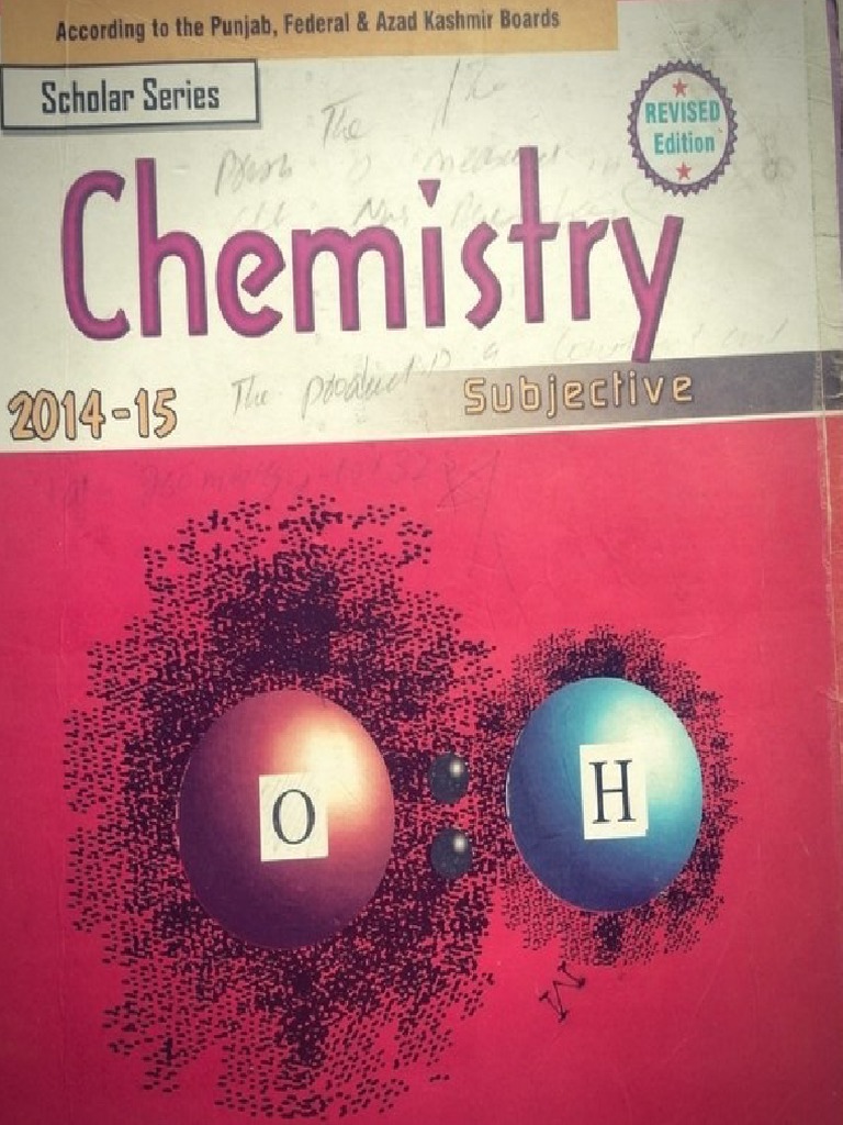 11th Scholar Chemistry Helping Book | PDF