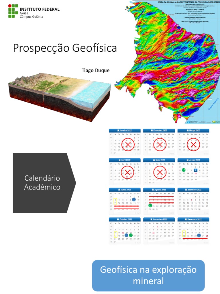 Geof - Aula 1 - Apresentação | PDF | Geofísica | Ciências naturais