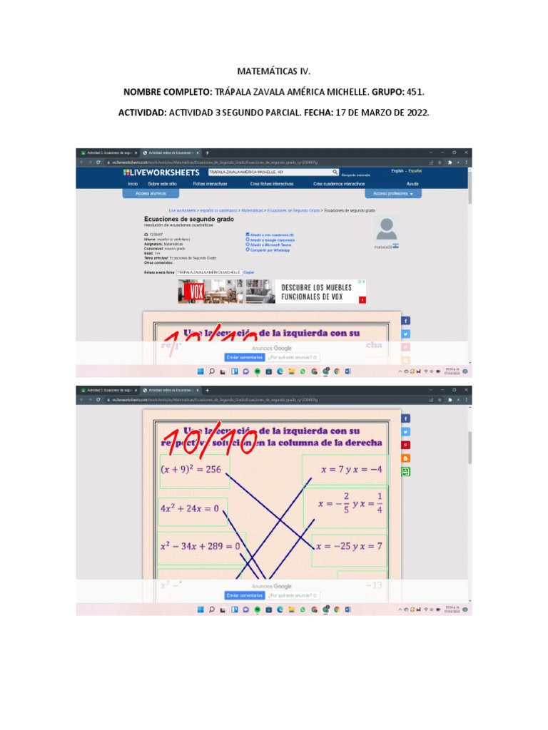Trapala Zavala AmericaMichelle T3-P3 | PDF