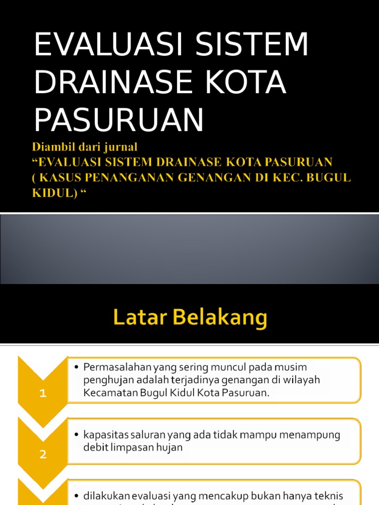 Drainase | PDF | Ilmu Sosial