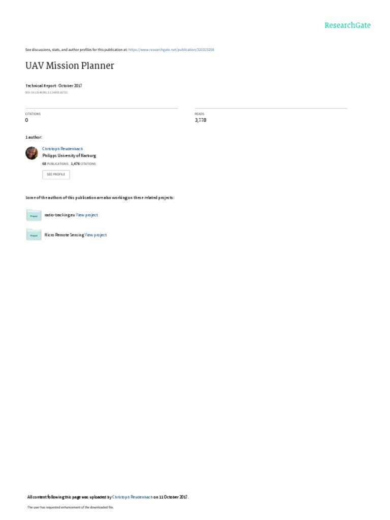 Mission Planner Guide | PDF | Computer File | Unmanned Aerial Vehicle