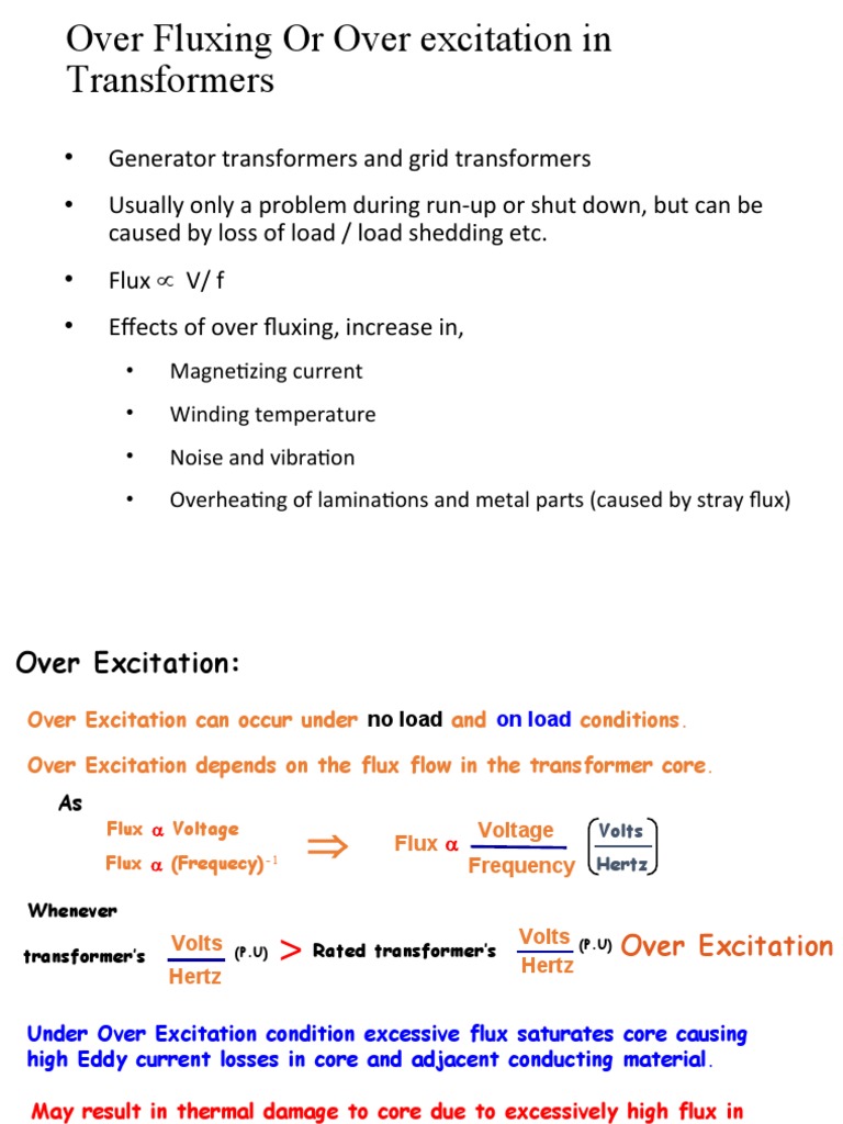 Transformer Overexcitation-Protection | PDF | Transformer | Computer ...