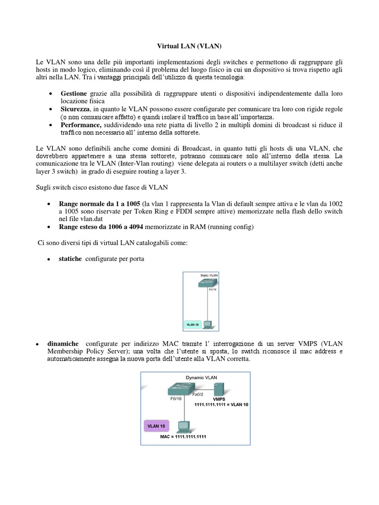 VLAN VTP e Trunking | PDF
