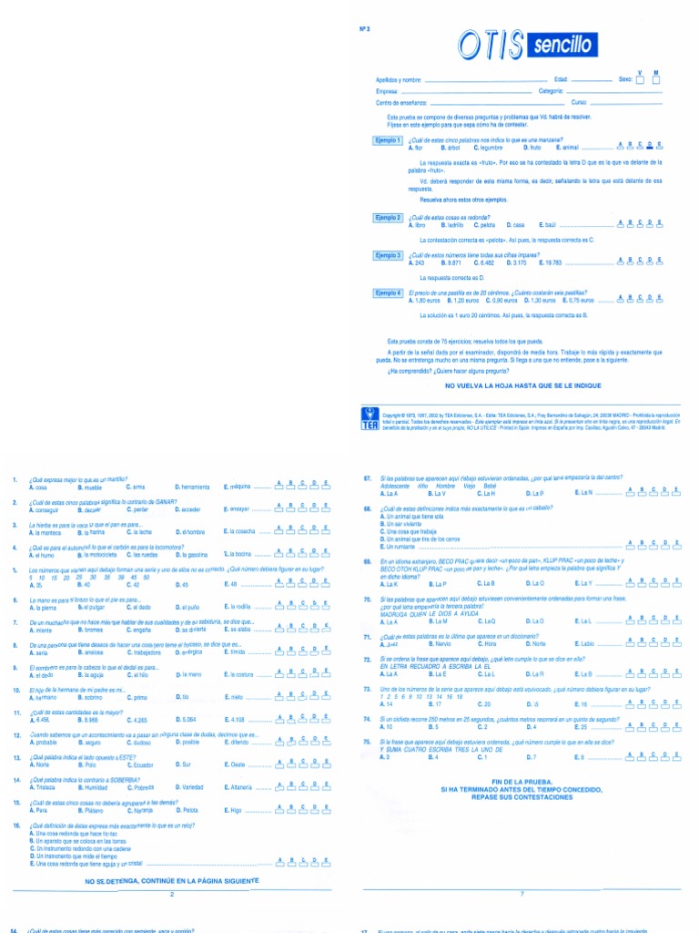 Protocolo Otis | PDF