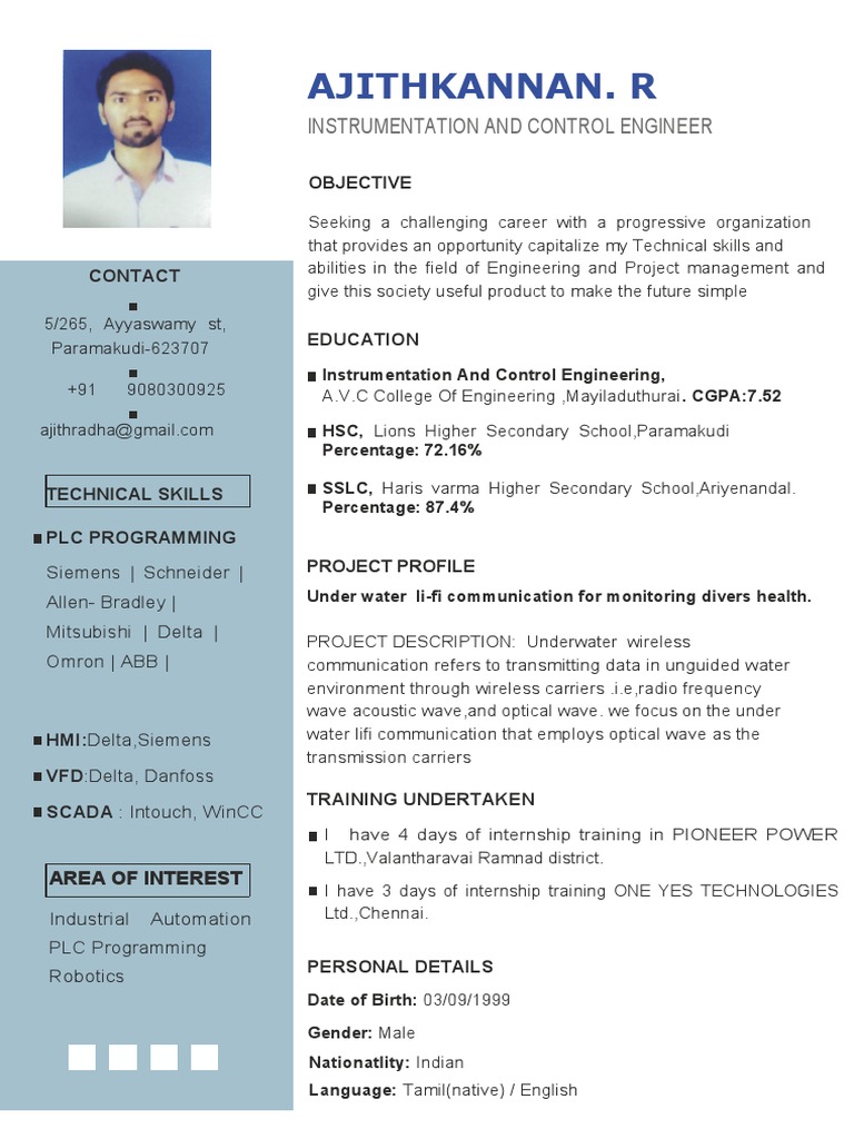 Ajith’s resume | PDF