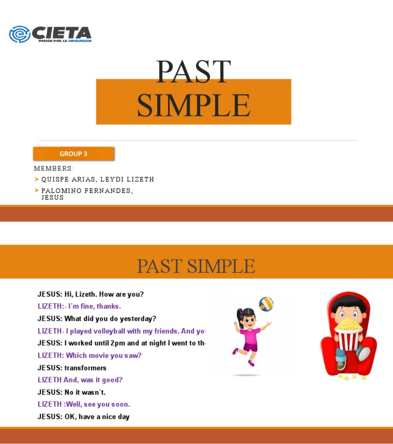 Past Simple | PDF