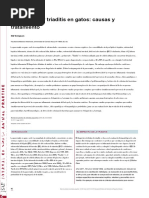 Triaditis Felina | PDF | Inflamación | Páncreas