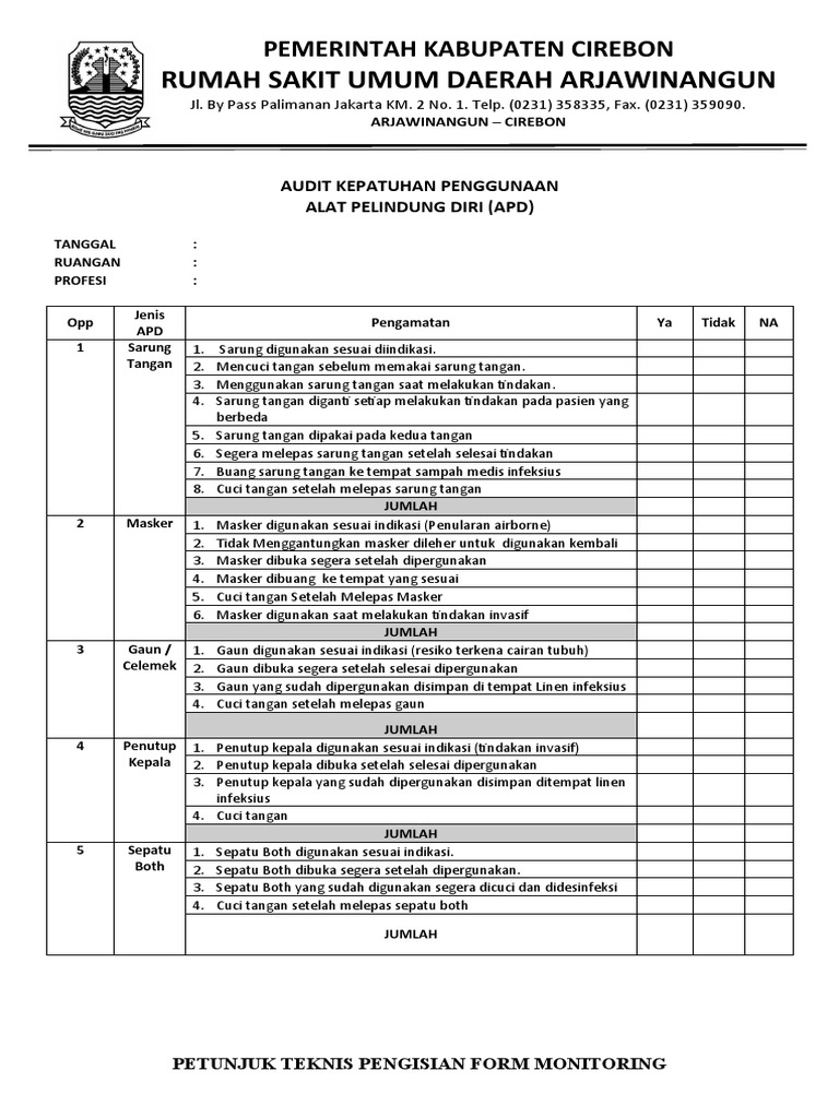 Audit Apd | PDF | Sains & Matematika