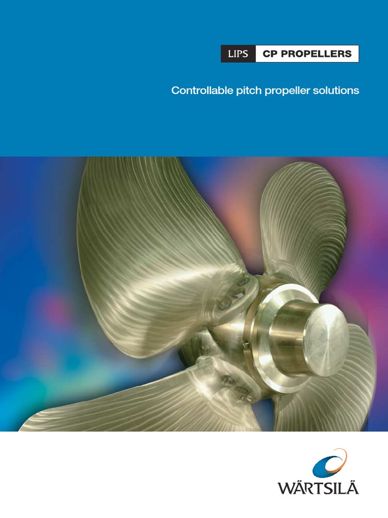 Controllable Pitch Propelle | PDF | Propeller | Transmission (Mechanics)