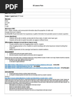 Middle School Lab Report Form | PDF