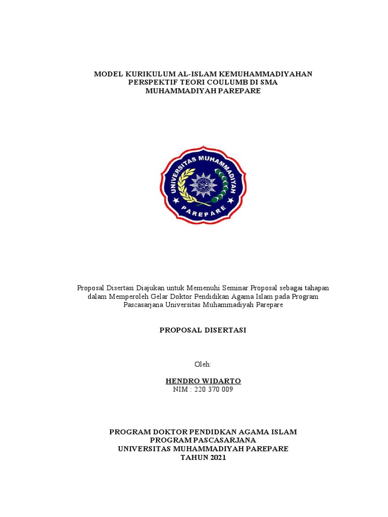 Model Kurikulum Al-Islam di SMA Muhammadiyah | PDF | Karier & Perkembangan