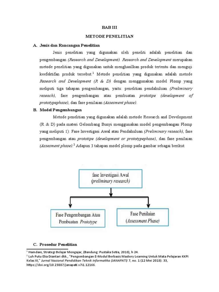 Bab Iii Proposal | PDF | Karier & Perkembangan | Komputer