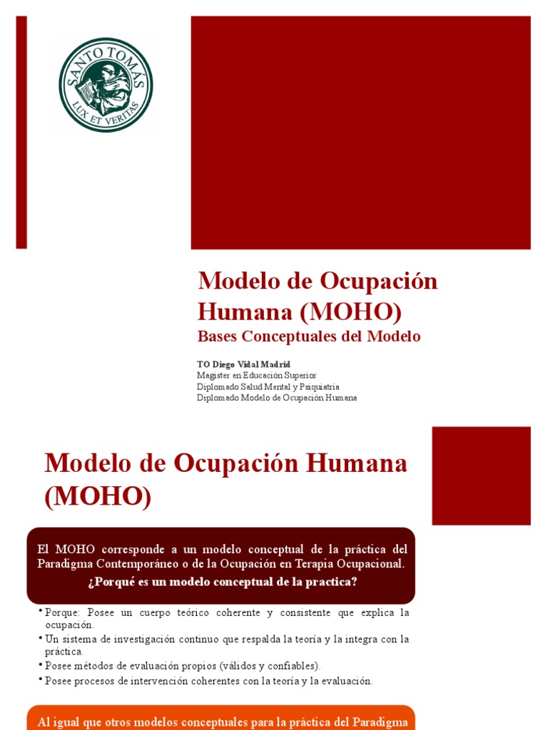 01. Modelo de Ocupación Humana 1 | PDF | Mente | Aprendizaje