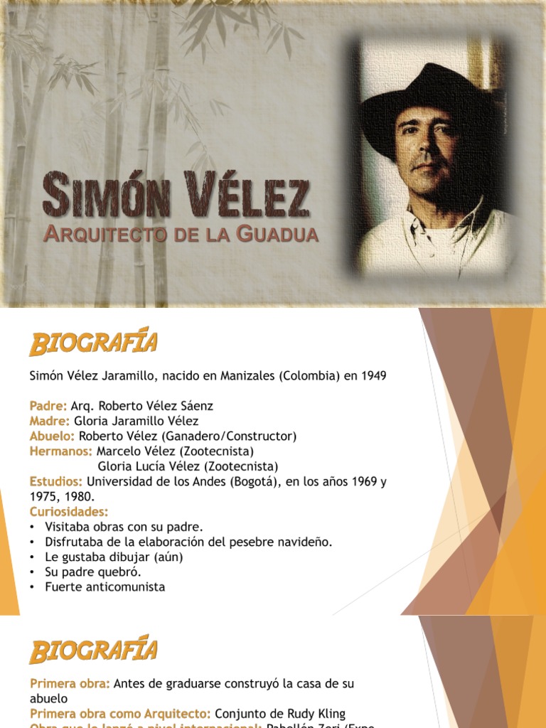 Presentación Simón Vélez | PDF