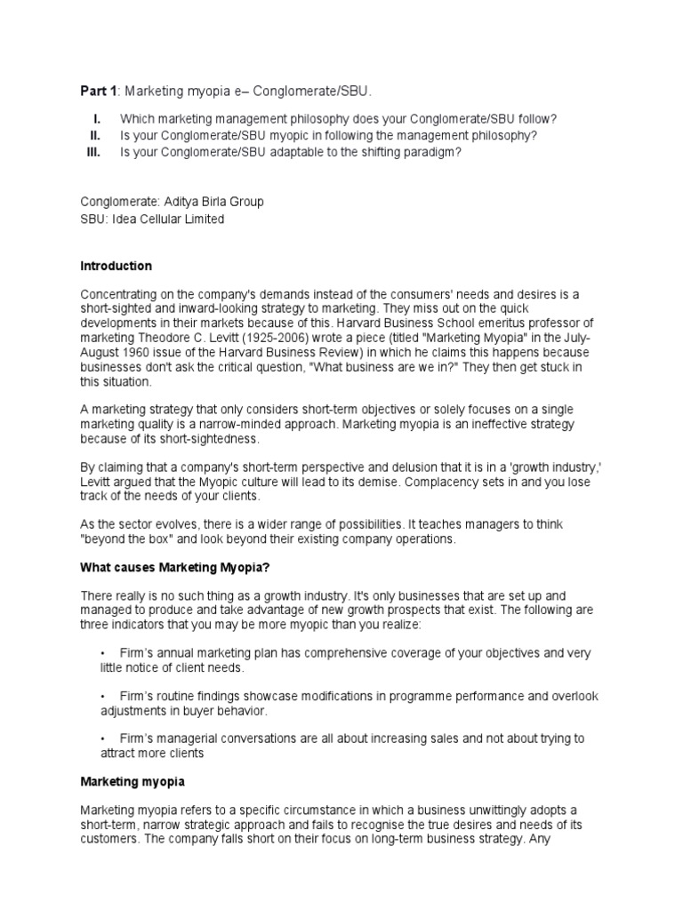 MM Project - Part 1 | PDF | Marketing | 4 G